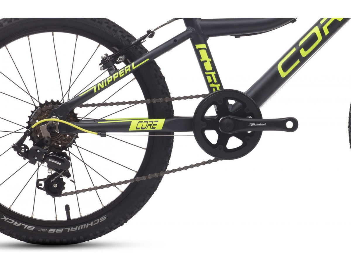 Core 20" Al Nipper, Revo-6, černý mat se žlutou – svet-elektrokol